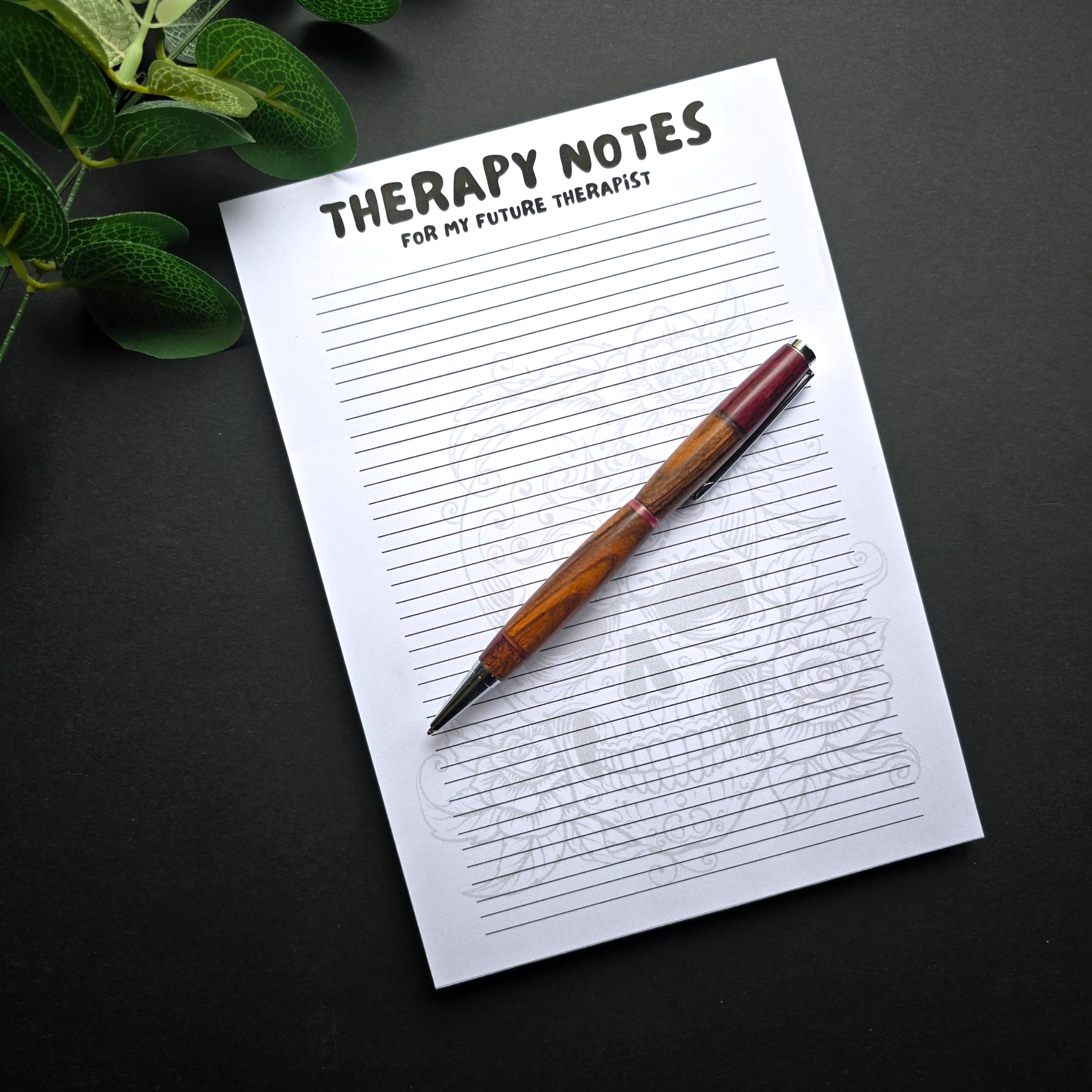Therapist A5 Notepad – Murtz